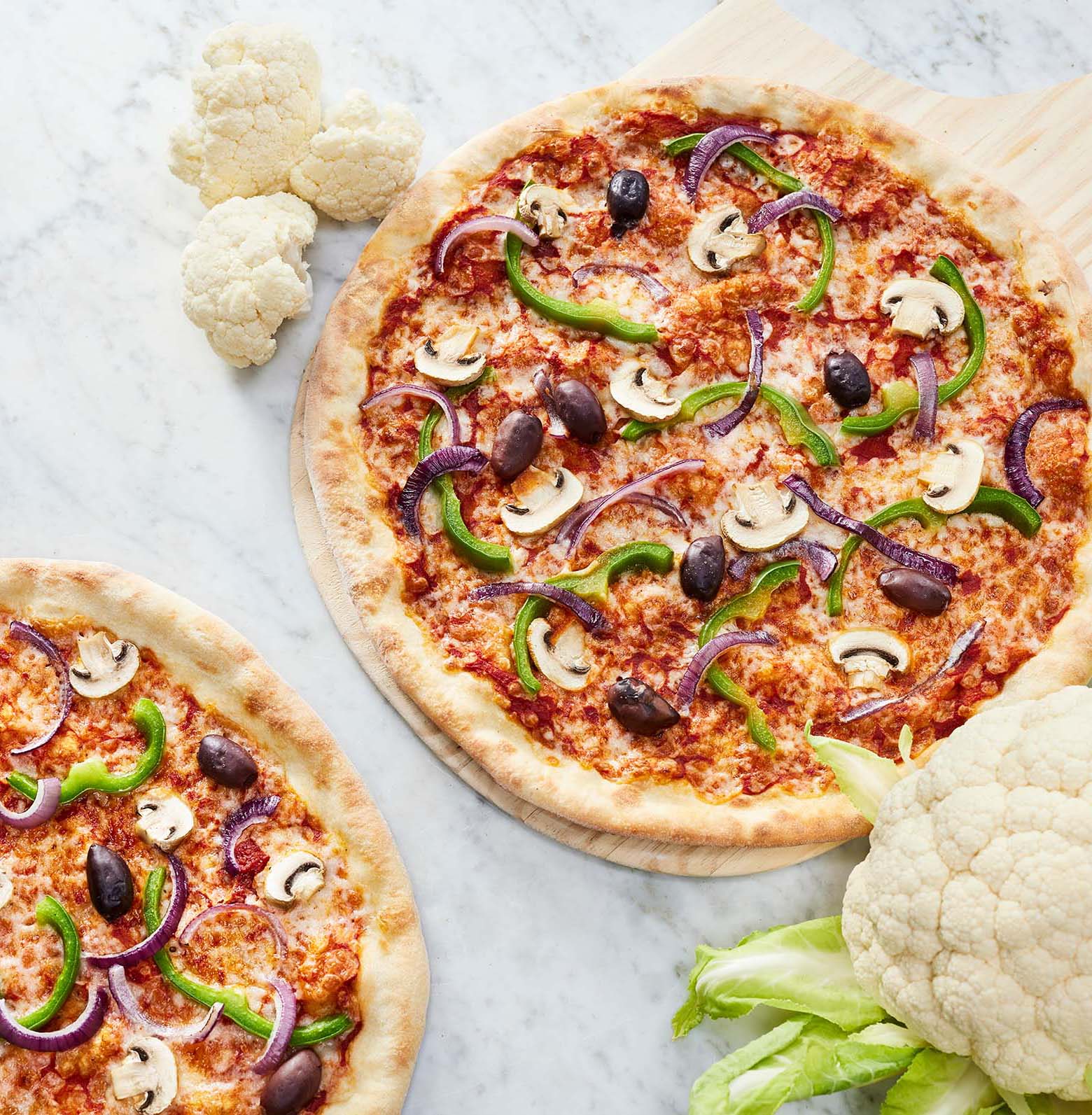 Free vegetable dough overview - Euro Pizza Products